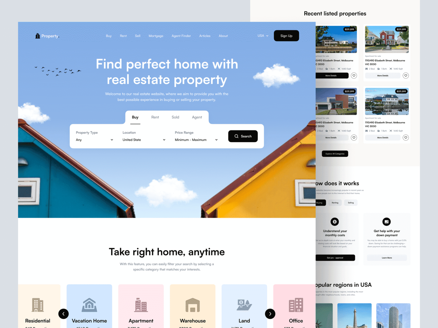 Commercial Real Estate Website Design
